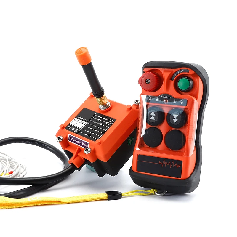 Q200-2-buttons-single-speed-Industrial-Wireless-Radio-Crane-Remote ...