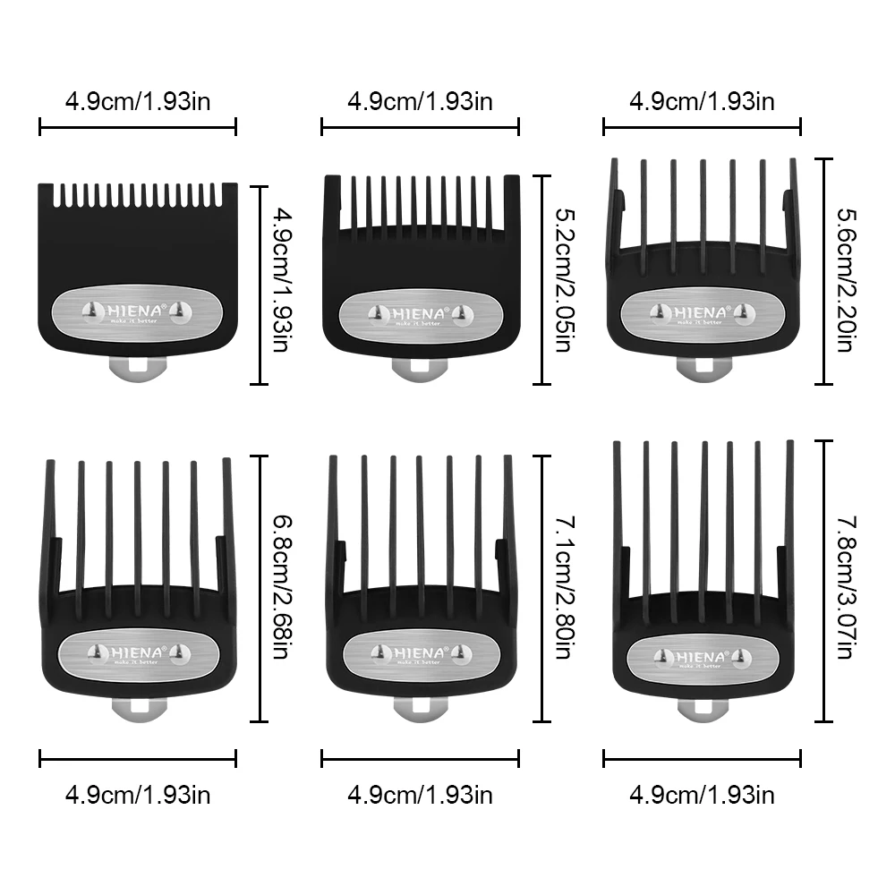 New Version Clipper Guards Set Compatible with Most Wahl Clippers with ...