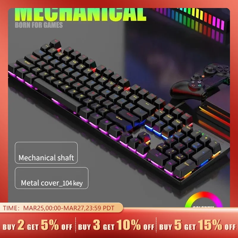 104-tu-lar-kablolu-mekanik-klavye-Microsoft-Windows-ve-Apple-IOS ...