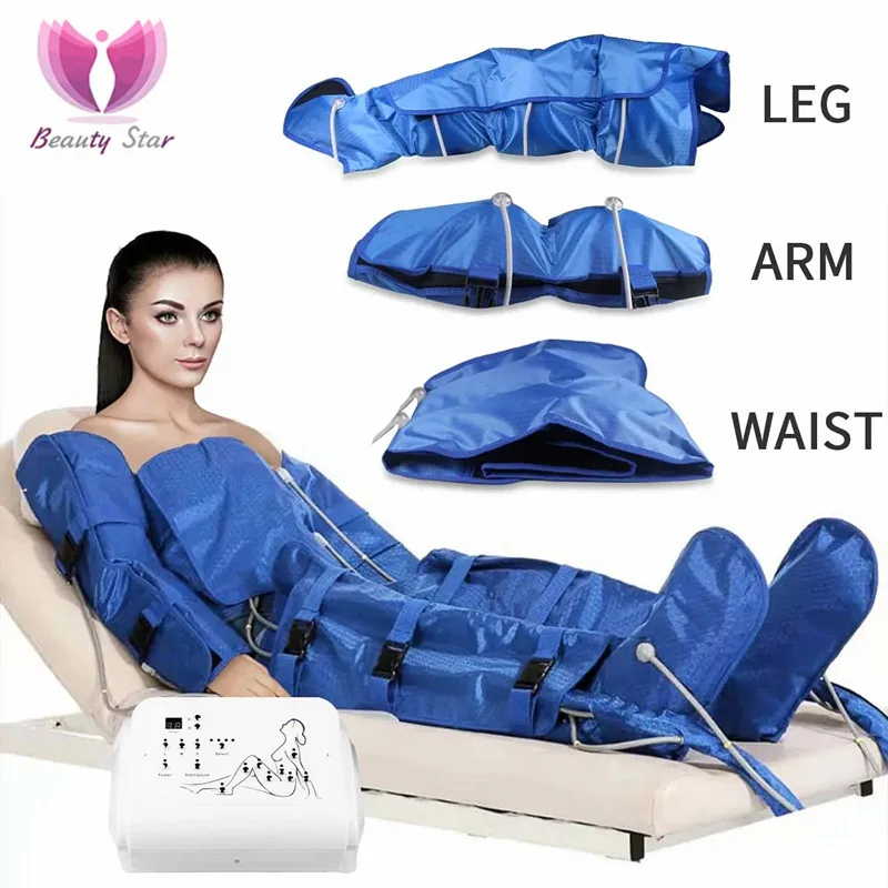 Lymphatic-Drainage-Machine-Pressotherapy-Air-Compression-Foot-Muscle ...