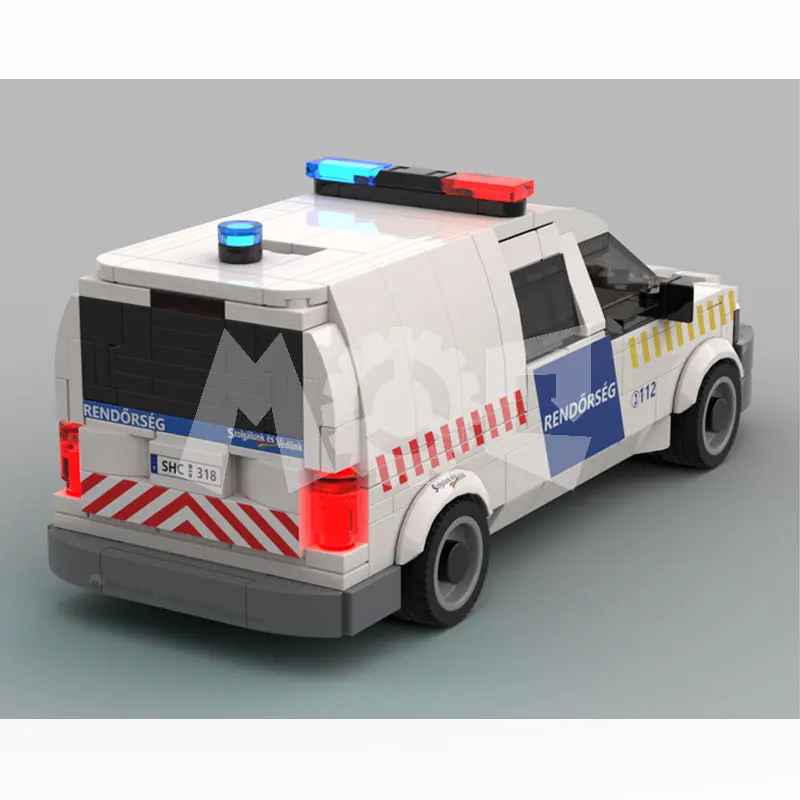 LEGO MOC Queensland Police Ute By Absolute_lego_builds Rebrickable ...