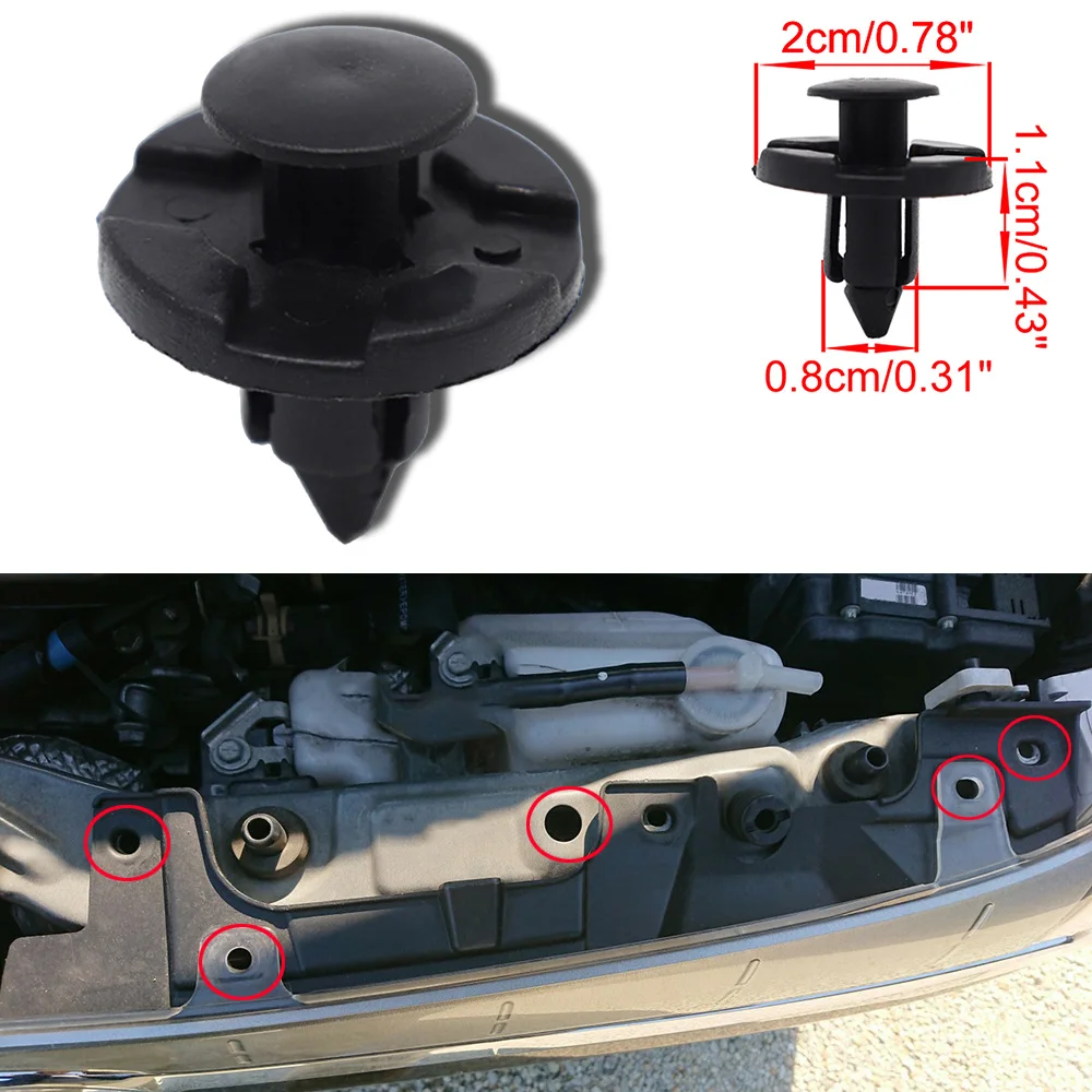 Car-Rivets-Wheel-Arch-Lining-Trim-Bumpers-Clips-Facias-Splashguard ...