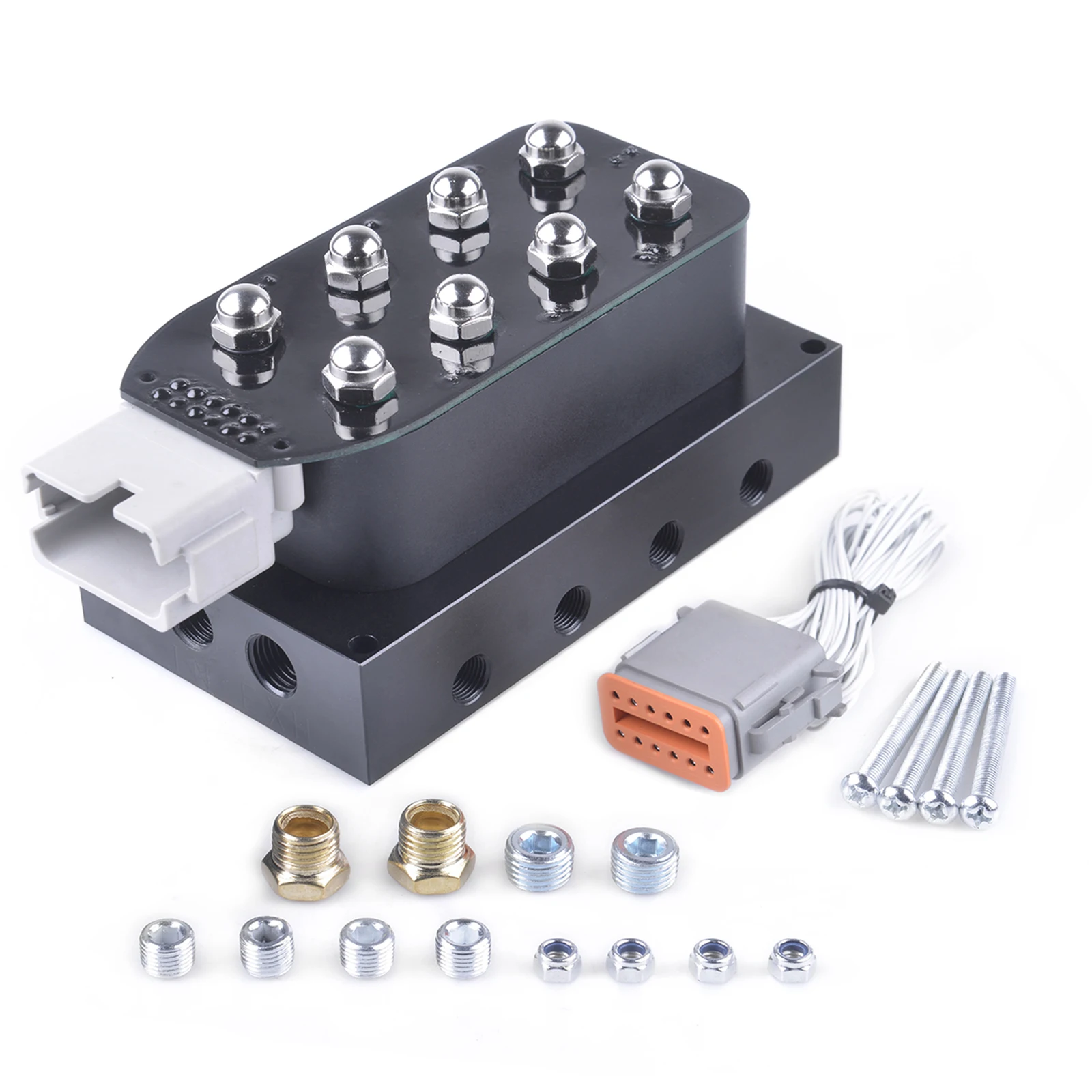 12V Solenoid Valve Air Ride Suspension Manifold Valve 0-300psi ...