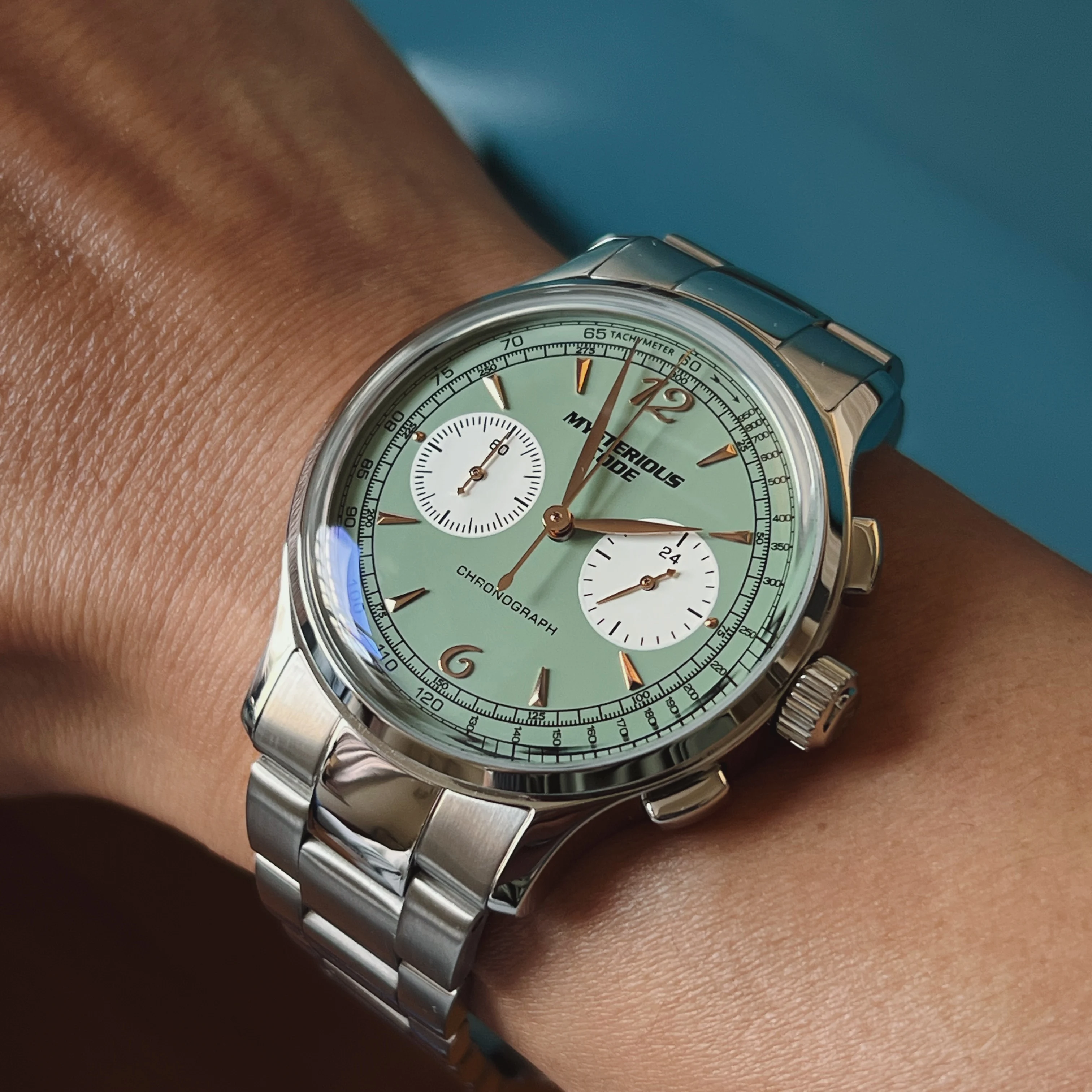 MYSTERY-CODE-Homage-Watch-for-Men-Japan-VK64-Chronograph-Movement ...