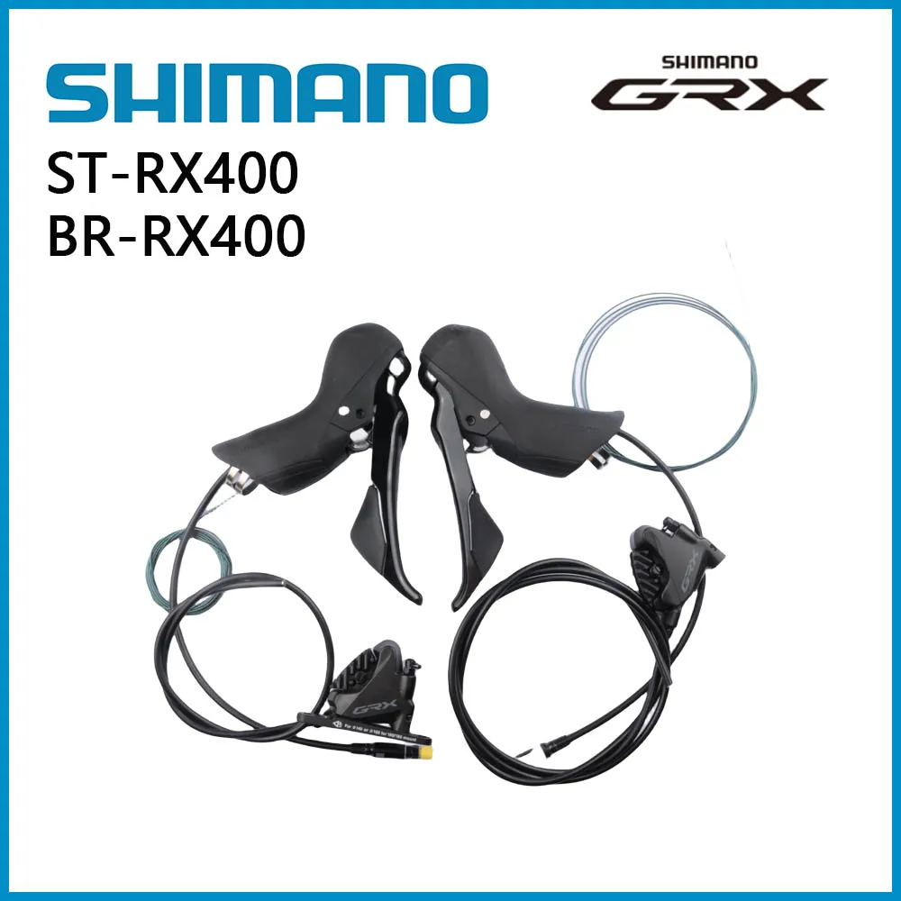 SHIMANO-GRX-RX400-Shifter-Left-Right-2x10Speed-Hydraulic-Disc-Brake ...
