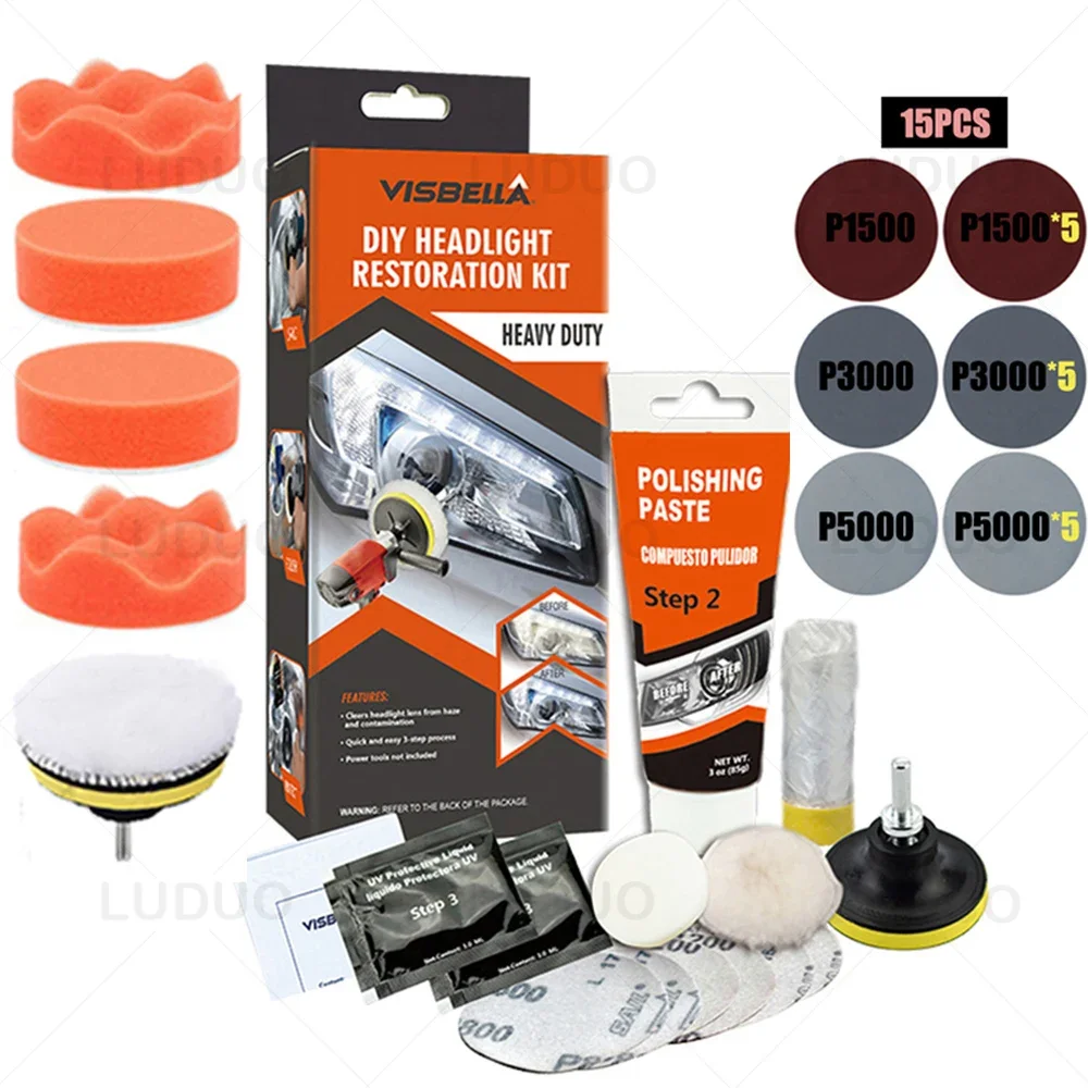 Car-Headlight-Restoration-Polishing-Kits-Polishing-Paste-Chemical ...