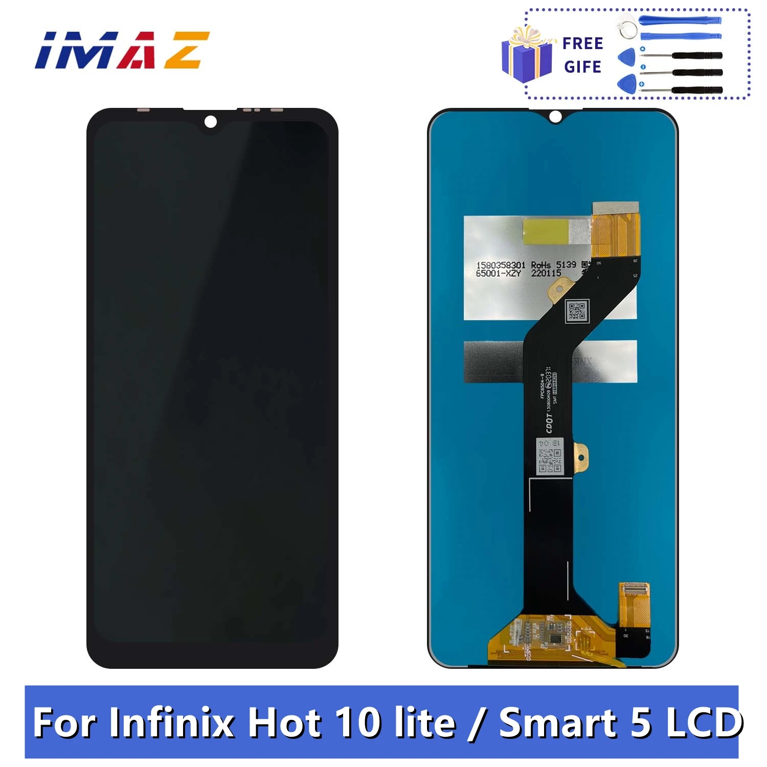 AMOLED-For-Infinix-Smart-5-X657-X657C-KE5-LCD-Display-Touch-Screen ...