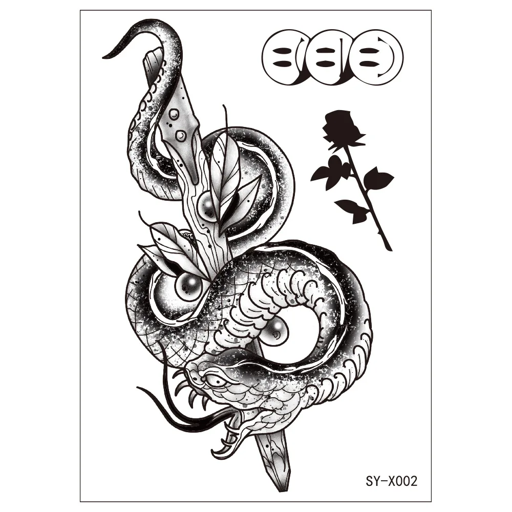 Chinese Zodiac Snake Tattoo