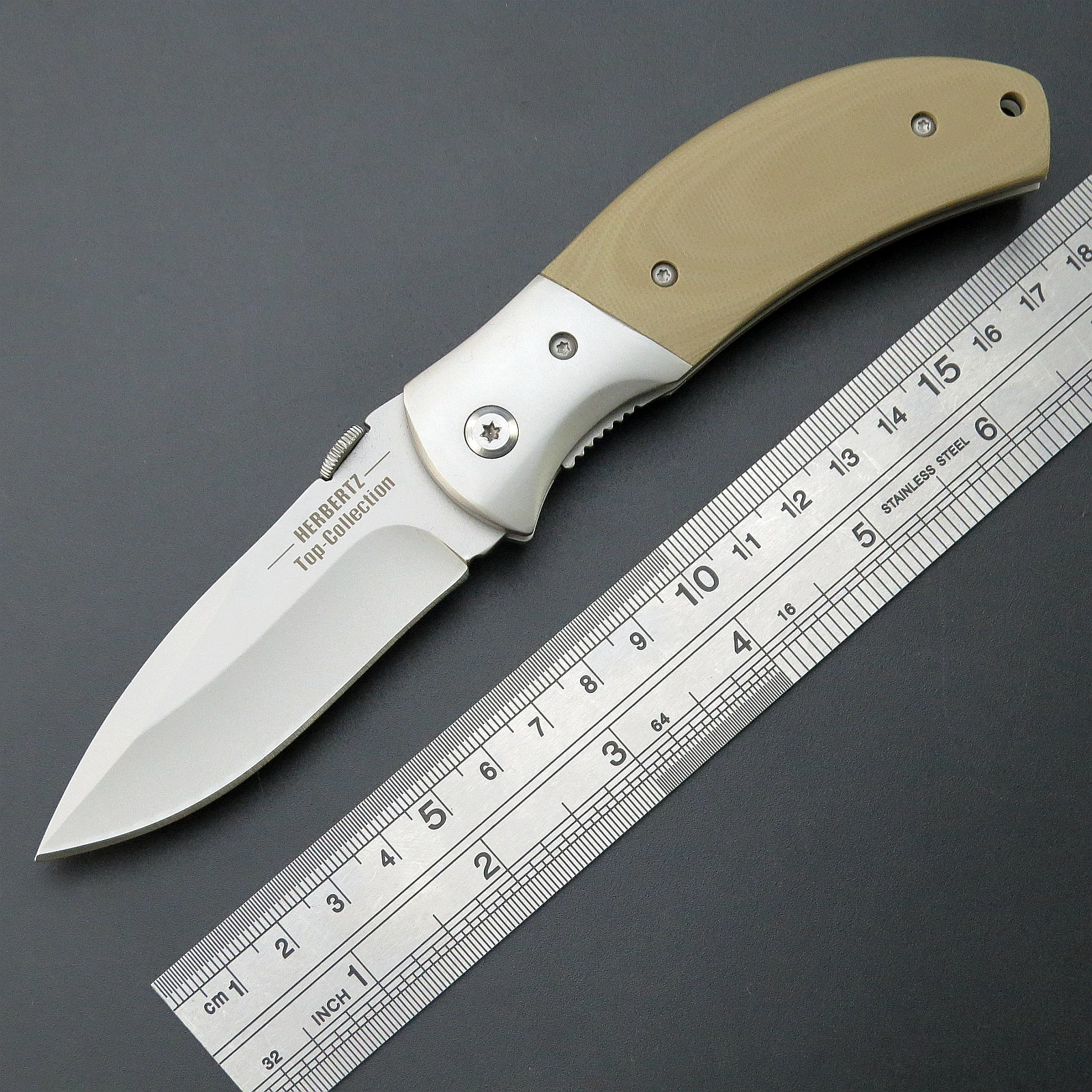 Eafengrow-EF2-Folding-Knife-D2-Blade-G10-Handle-Tactical-for-Multi ...