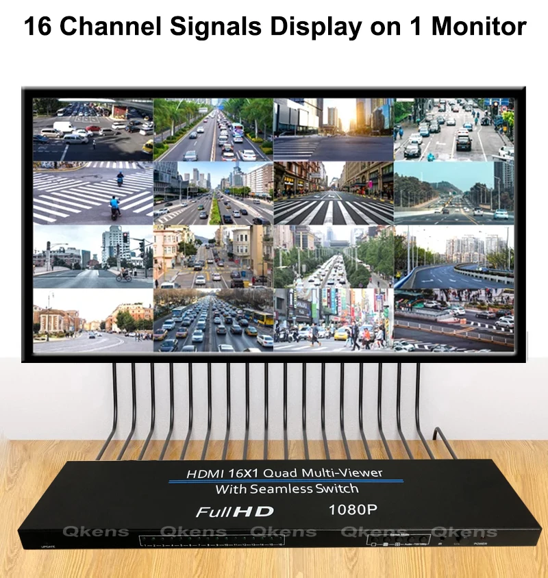 HDMI-Multiviewer-1080P-16X1-HDMI-Quad-Screen-Multi-viewer-Splitter-16 ...
