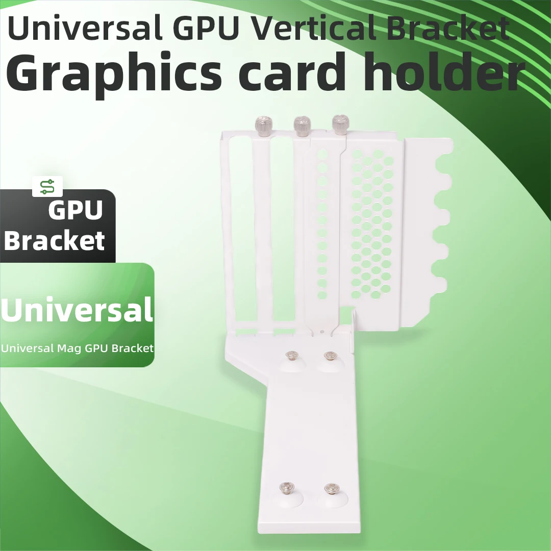 BK03-WH Vertical Placement External Placement Bracket for Graphics Card ...