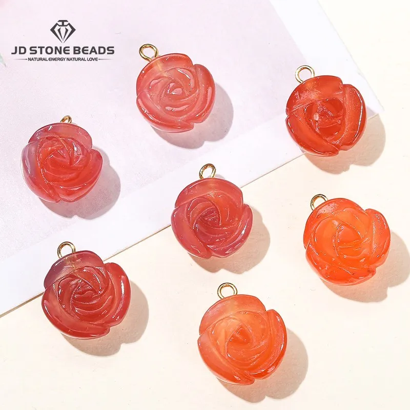 1-Pc-Natural-Stone-Salt-Source-Agate-Carved-Camellia-Pendant-Random ...