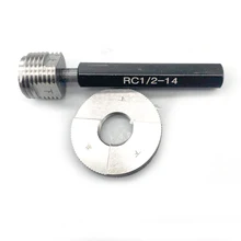 55度管用テーパねじリングゲージr 1/16 1/8 3/8 1/4 1/2 3/4 R1パイプねじプラグゲージRC1/8 RC1/4 RC3/4 RC3/8 RC1/2