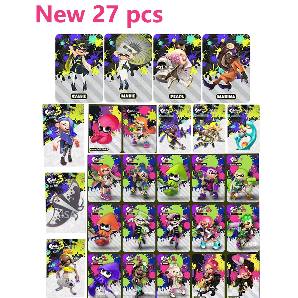 New-Pearl-Marina-Callie-Marie-card-Splatoons-3-card-Splatoons-ns-switch ...