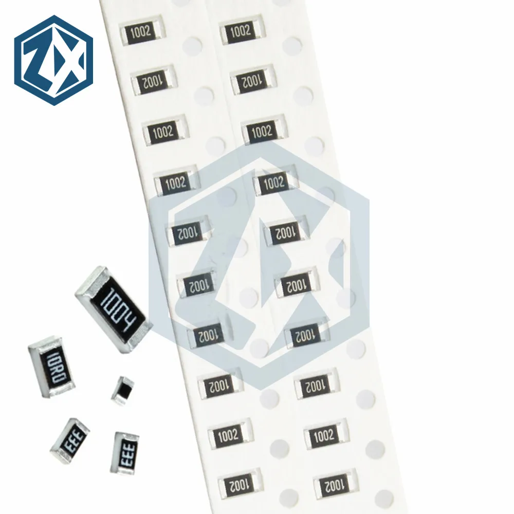 1000pcs 0603 1% SMD 1/10W chip resistor resistors 0 ohm ~ 10M 0R 1K 4 ...