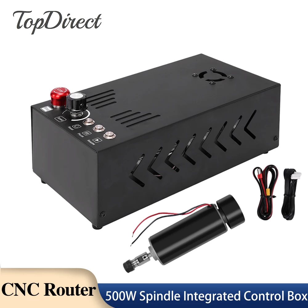 CNC-500W-Spindle-Integrated-Control-Box-Tools-Wood-Router-with-500w ...