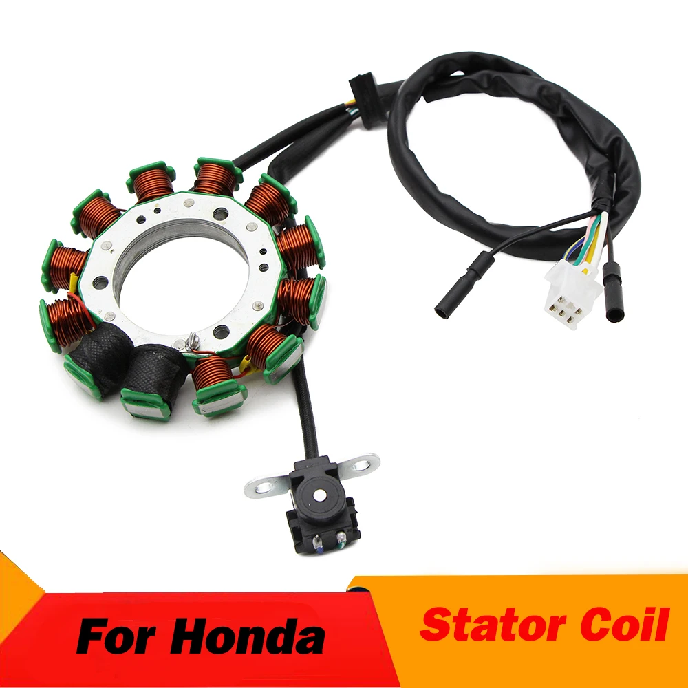 Motorcycle Generator Magneto Stator Coil Accessories For Honda 31120 ...