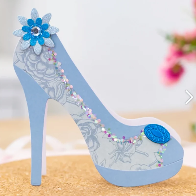 If The Shoe Fits Metal Cutting Dies Stylish High Heeled Shoe ...