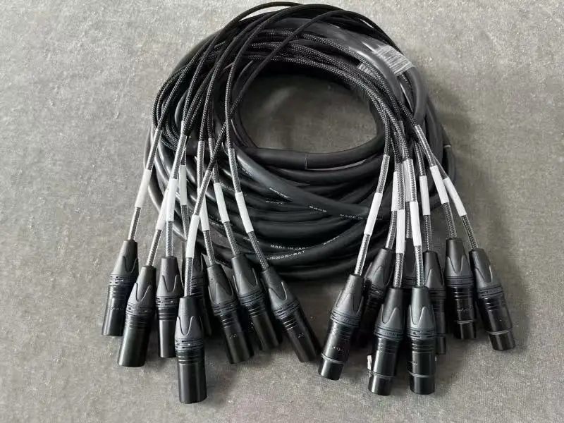 Multicore cable 2CH 4CH 8CH 12CH 16CH and 24CH snake cable with CANARE ...