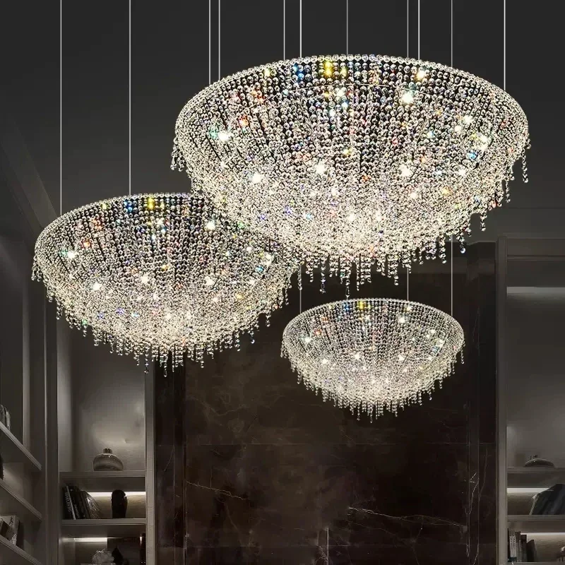 Lustre-en-cristal-de-luxe-moderne-pour-la-d-coration-de-la-salle-manger ...