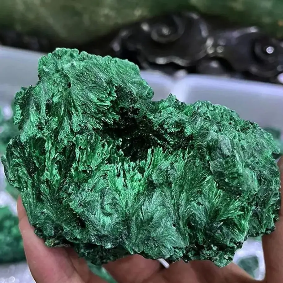 High-Quality-Natural-Malachite-Raw-Stone-Malachite-Crystal-Clastic-Rock ...