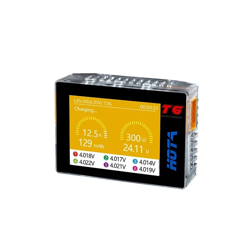 HOTA T6 300W 15A Battery Charger LiHv Lipo NiMh Li-ion Ni-Cd Digital RC ...