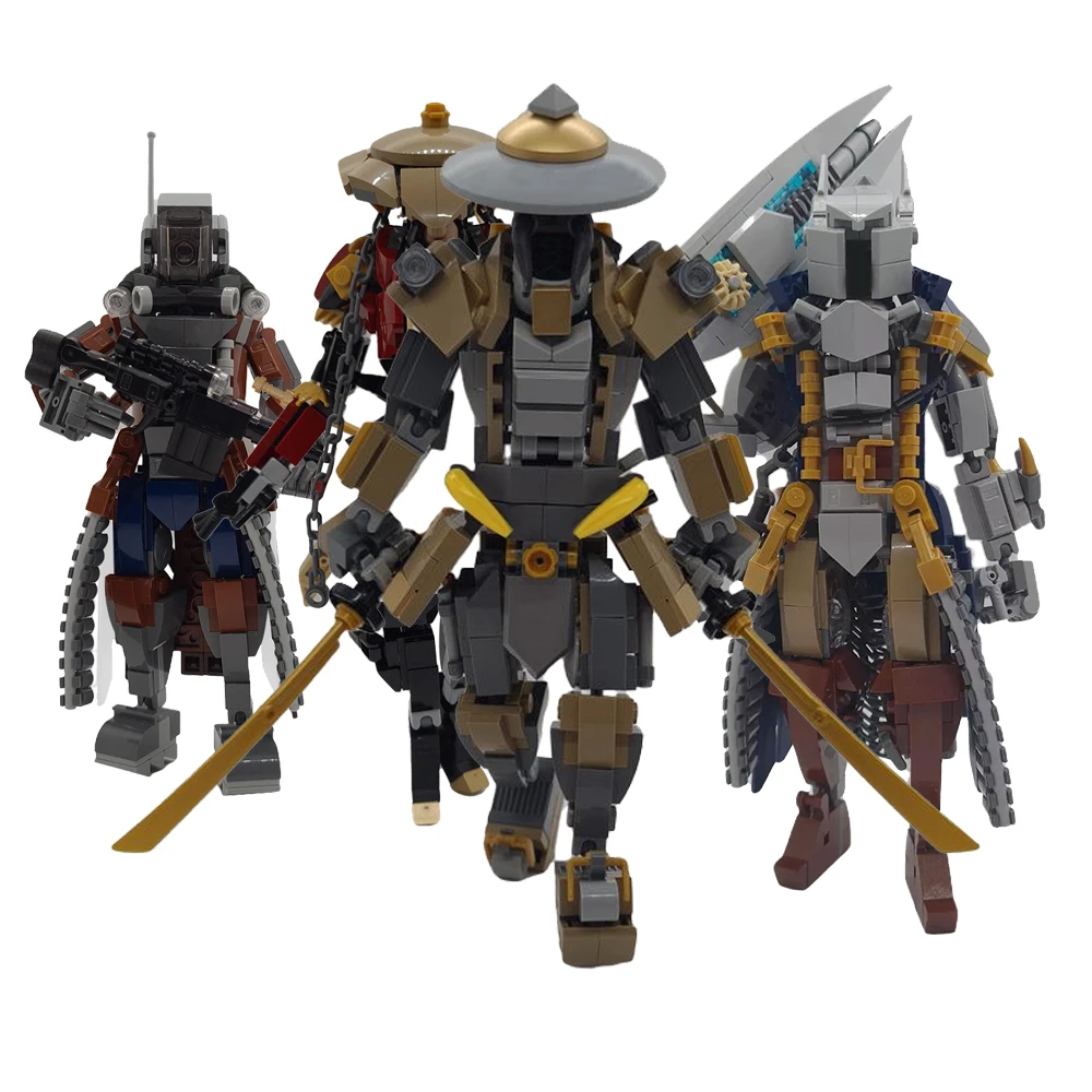 Moc Games Mech Wastelanded-ranger Building Blocks Kit The Ronin/the ...