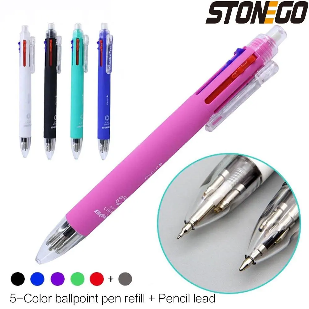 STONEGO-Bol-grafo-retr-ctil-de-Color-bol-grafo-creativo-de-papeler-a-6 ...