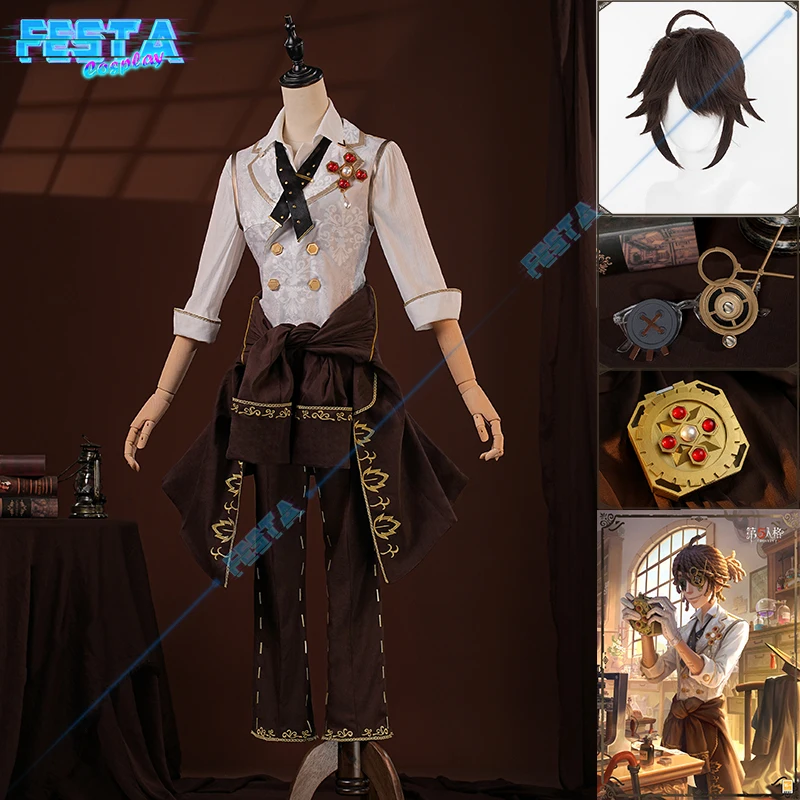Identity-V-Prisoner-Luca-Balsa-Graduation-Day-Cosplay-Costume-Wig ...