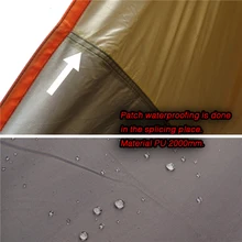 4.4x6m Large Tarps Heavy Duty Waterproof Tarp Large 4x5 Awning Sunshade ...