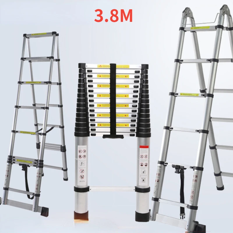 1-9M-1-9M-Thickened-Aluminum-Ladders-Foldable-Telescopic-Ladder-Safely ...