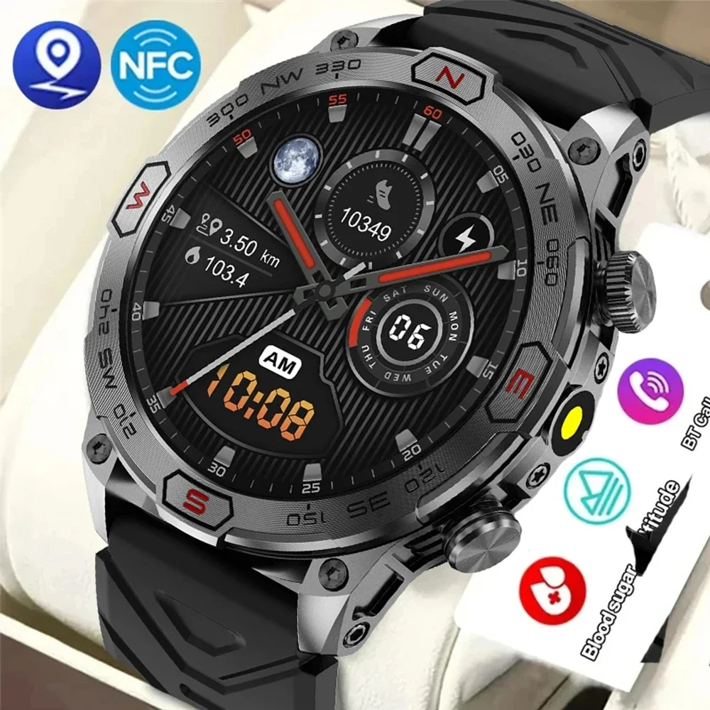 Smartwatch-LED-masculino-com-detec-o-de-freq-ncia-card-aca-rel-gio ...