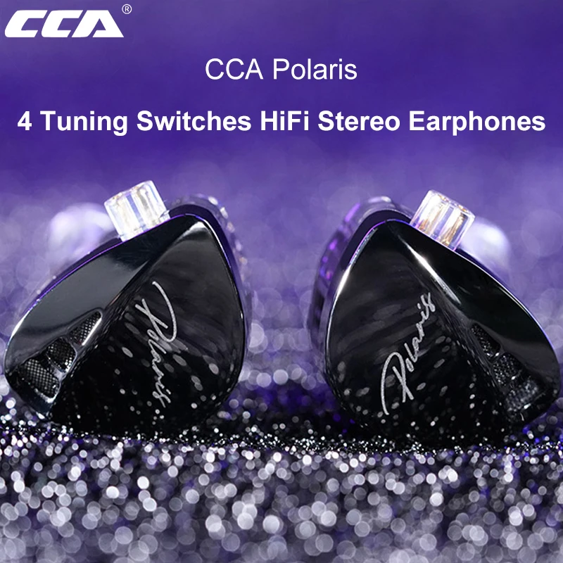 CCA-Polaris-IEM-Earphones-Dynamic-Dual-Driver-Wired-Earbuds-4-Tuning-Switches-HiFi-Stereo-Bass ...
