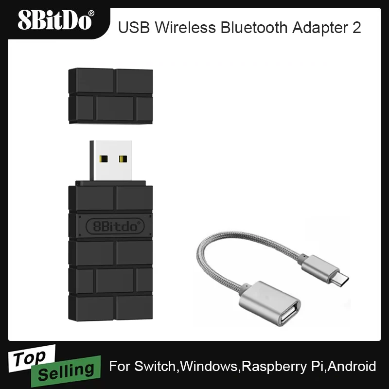 8BitDo-USB-kablosuz-Bluetooth-adapt-r-i-in-2-al-c-Nintendo-anahtar-PS1 ...