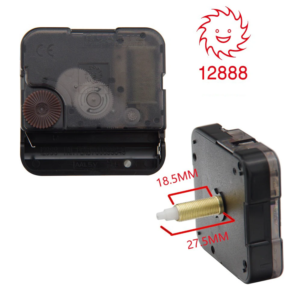 Sun-Super-Long-Shaft-Movement-Silent-SC7-Diy-Wall-Clock-Mechanism-Core ...