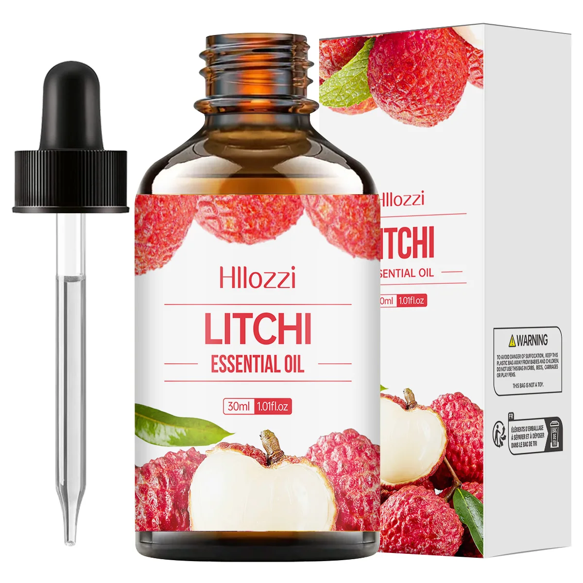 30ml Lychee Essential Oil Pure Plant Essential Oil Multi-purpose ...