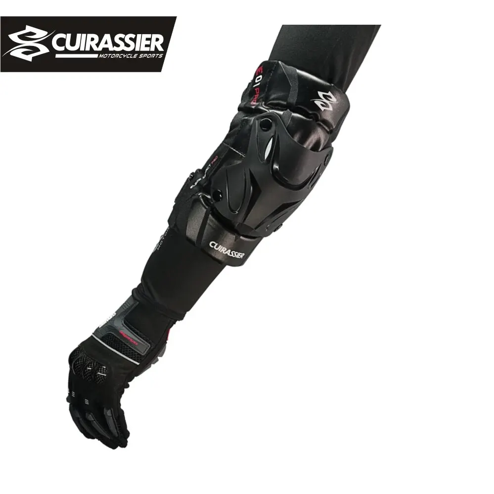 CUIRASSIER Motorcycle Elbow Protector Adjustable Straps Sports Elbow ...