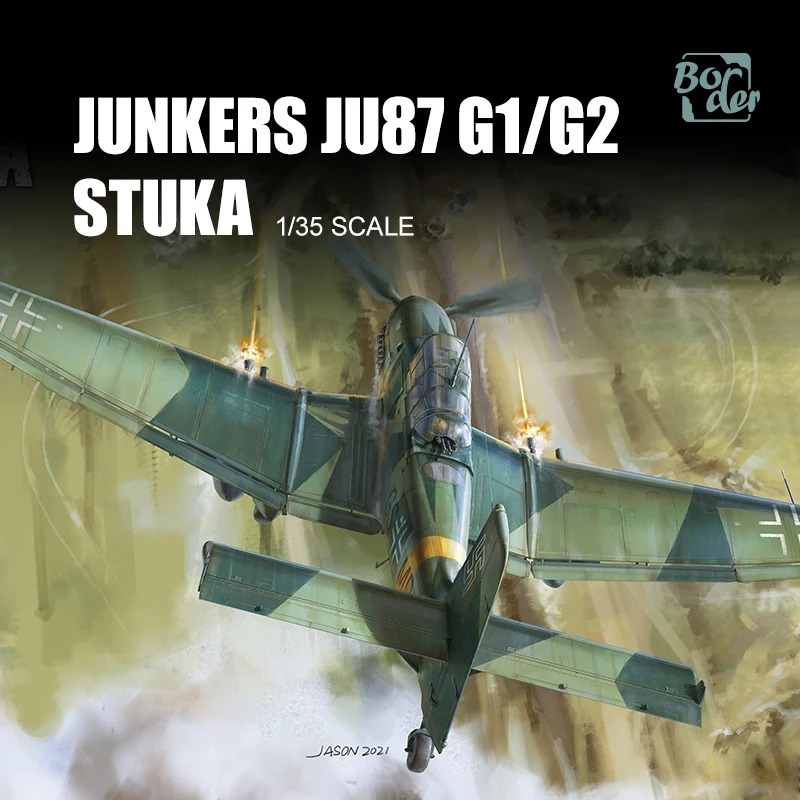 Border-model-assembly-aircraft-scale-model-kit-BF-002-JU87G-Stuka ...