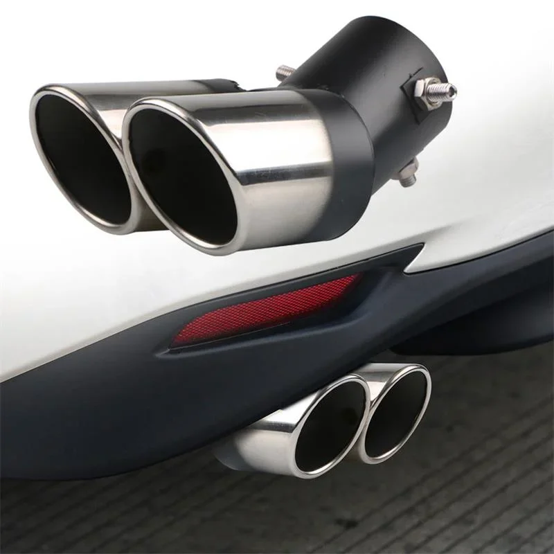 Car-Styling-Universal-Car-Decoration-Chrome-Tail-Pipe-Car-Exhaust-Trim ...