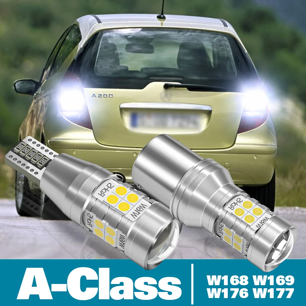 2pcs LED Reverse Light For Mercedes Benz A Class W168 W169 W176 W177 ...