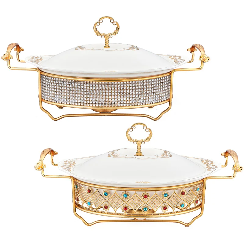 Luxury-weeding-party-ceramic-buffet-food-warmer-1-2-1-8-2-5L-chafing ...