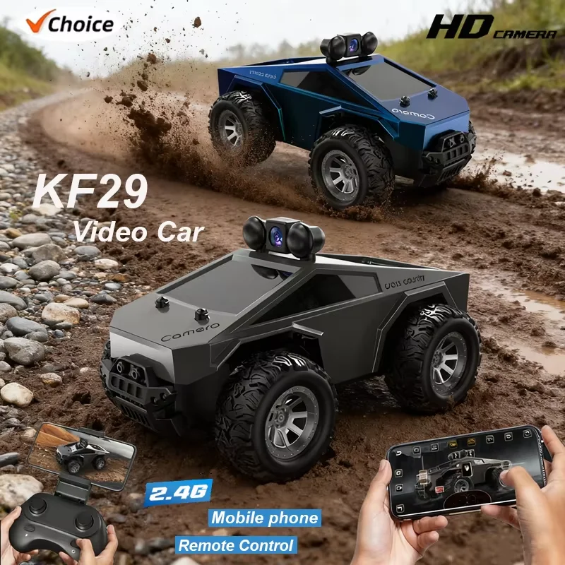 FPV HD Camera RC Car with Real Time Transmission KF29 High Speed Stunt ...