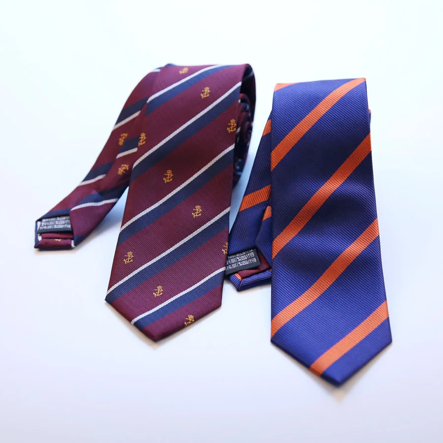Black Striped Tie | Polyester Necktie | Necktie Men 7cm | Polyester ...