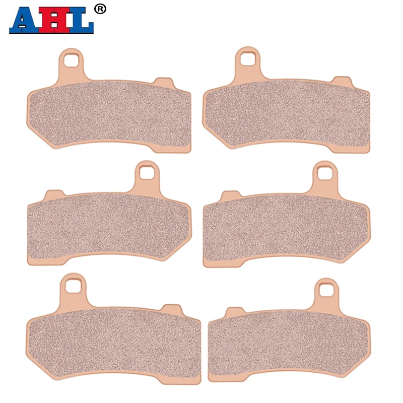 AHL Motorcycle Front Rear Brake Pads For Harley VRSCR VRSCD FLHR Road ...