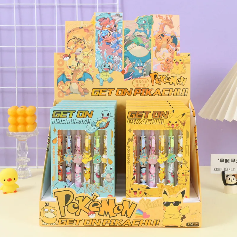 36-pcs-lot-Pokemon-Creative-Press-Gel-Pen-Cute-0-5mm-Black-Ink-Neutral ...