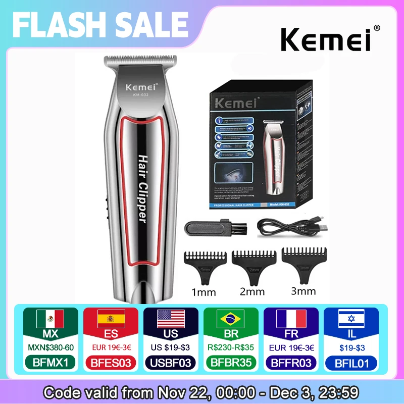 Kemei-Professional-Hair-Trimmer-Electric-Beard-Trimmer-For-Men-Hair-Clipper-Hair-Cutter-Machine ...