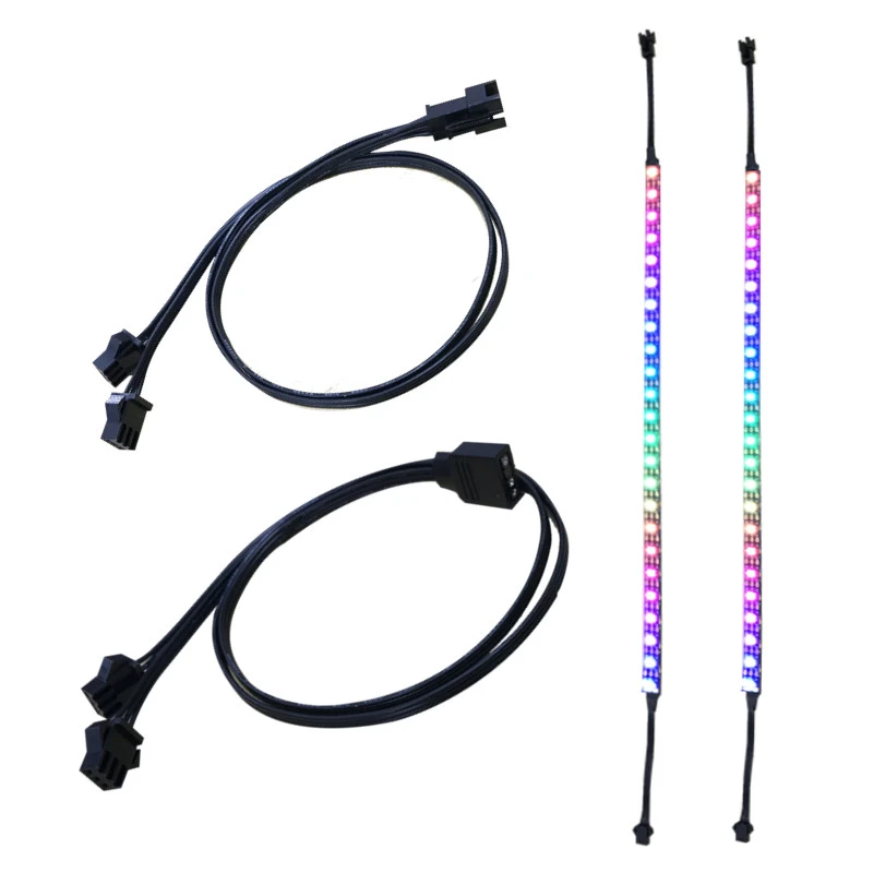 Addressable RGB LED Strip For PC 5V WS2812B Rainbow Digital ASUS AURA ...