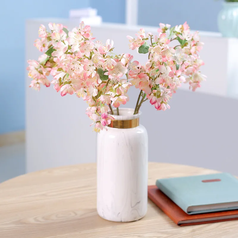 Artificial-Cherry-Blossom-Branches-Flor-De-Seda-Para-Casamento-Decora-o ...