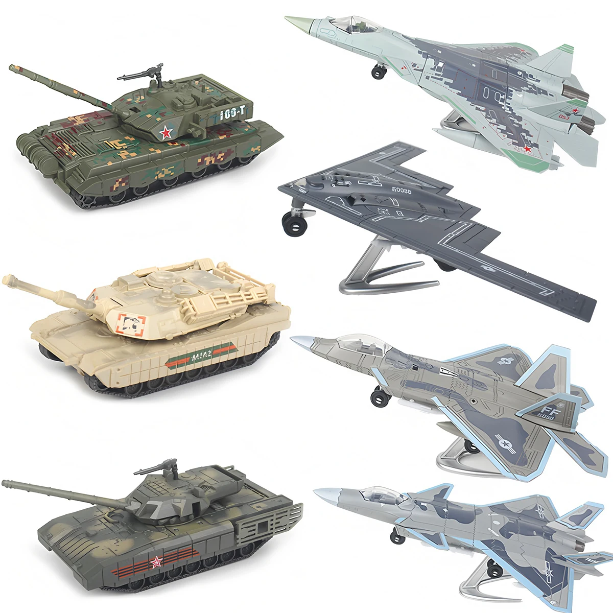 Military Fighter Model F22 F35 F14 Tomcat Su35s Su57 Multi-Purpose ...