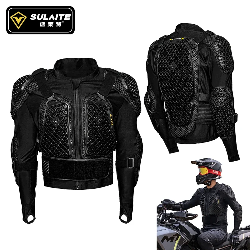 SULAITE-Motorcycle-Jacket-Honeycomb-Full-Body-Armor-Protection-Jackets ...